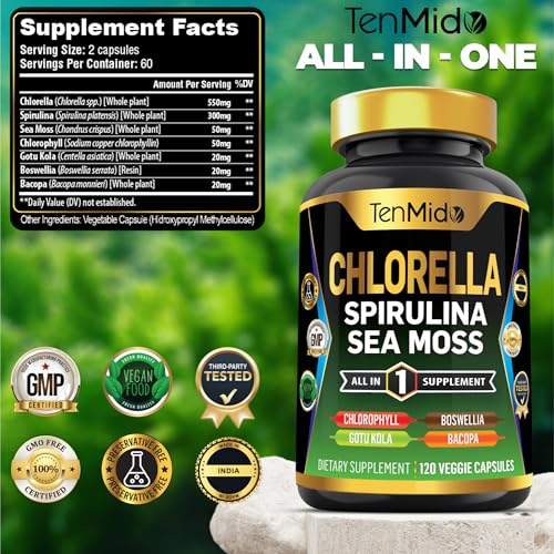 7-in-1 chlorella formula for vitality