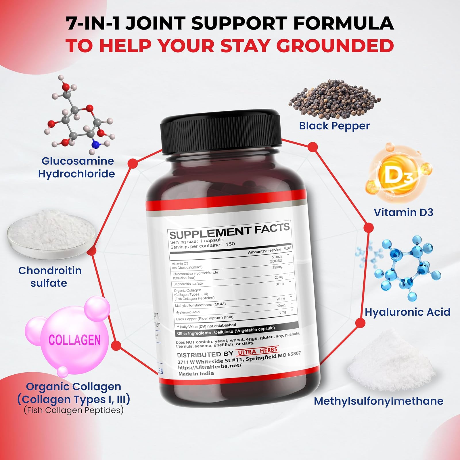 7-in-1 glucosamine for active lifestyle