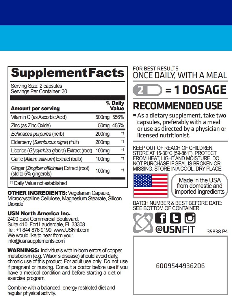 7 in 1 immune health capsules