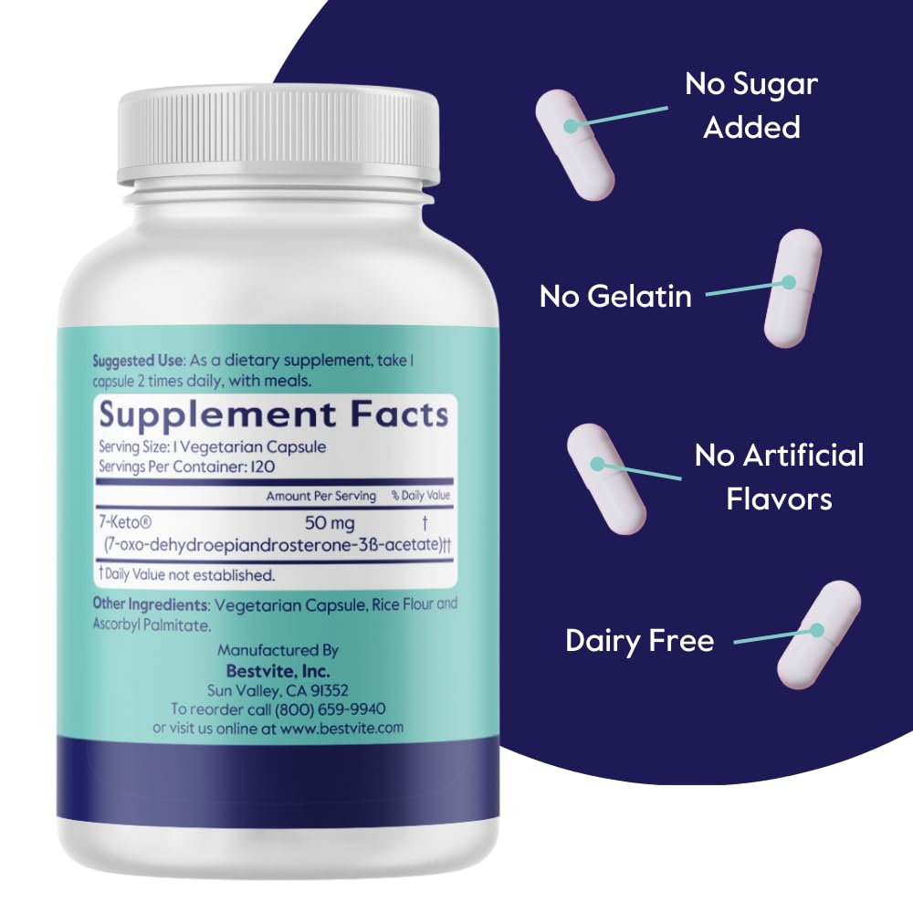 7-Keto capsules for active lifestyles