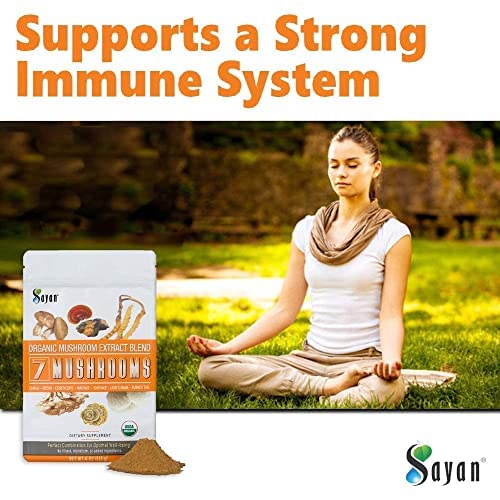 7 mushroom blend for energy boost