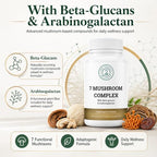 7 mushroom supplement for gut health
