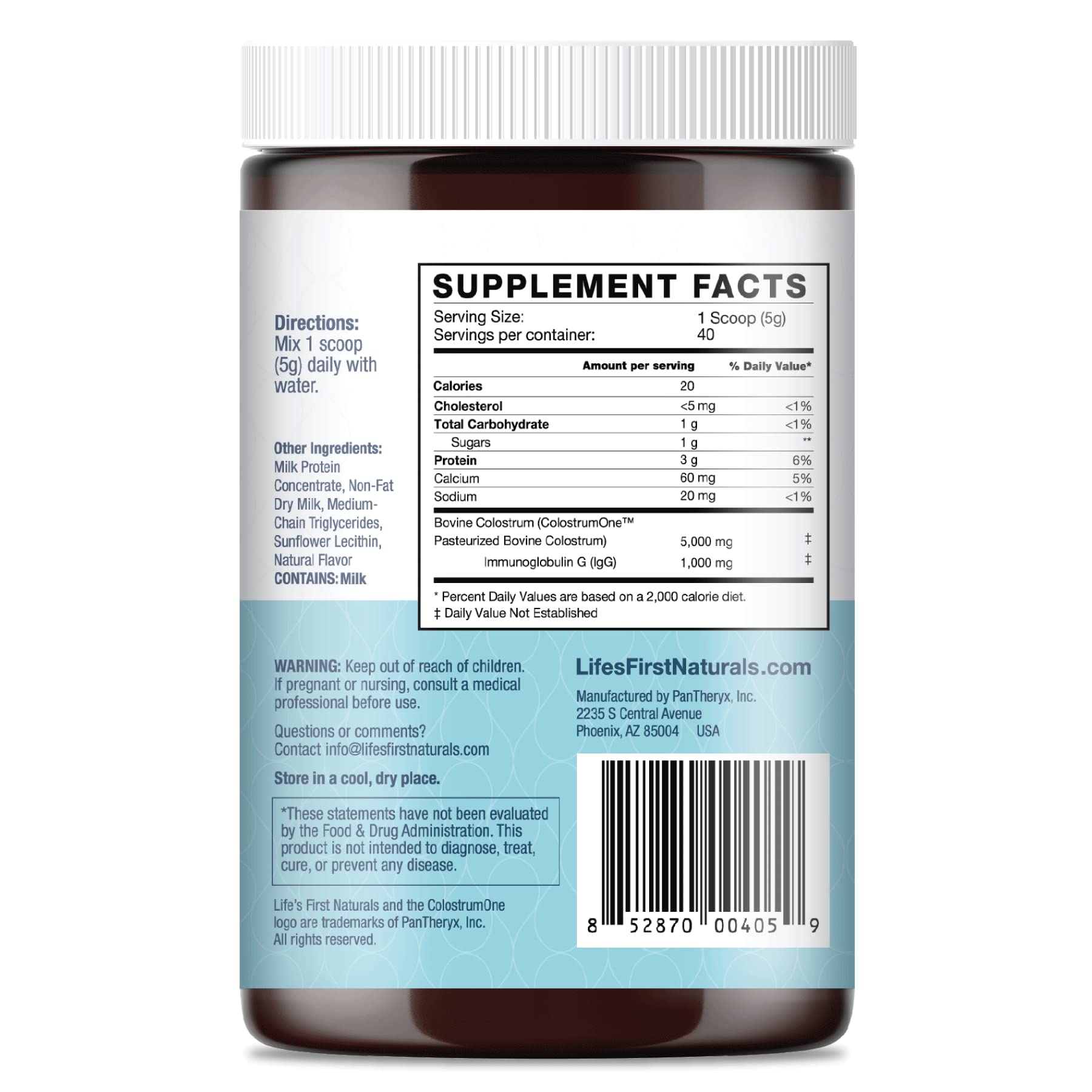 7 oz blended vitamin & mineral supplements powder