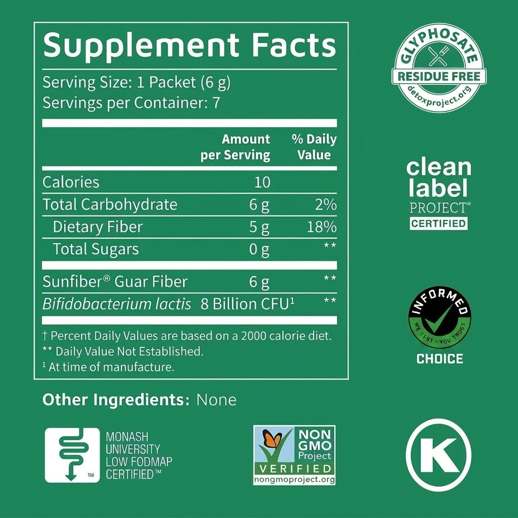 7 packets of digestive support