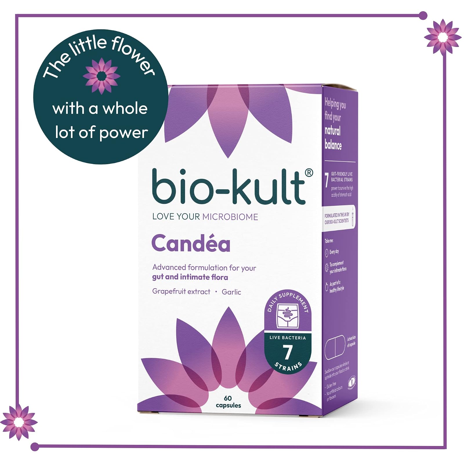 7 strains probiotics with garlic extract