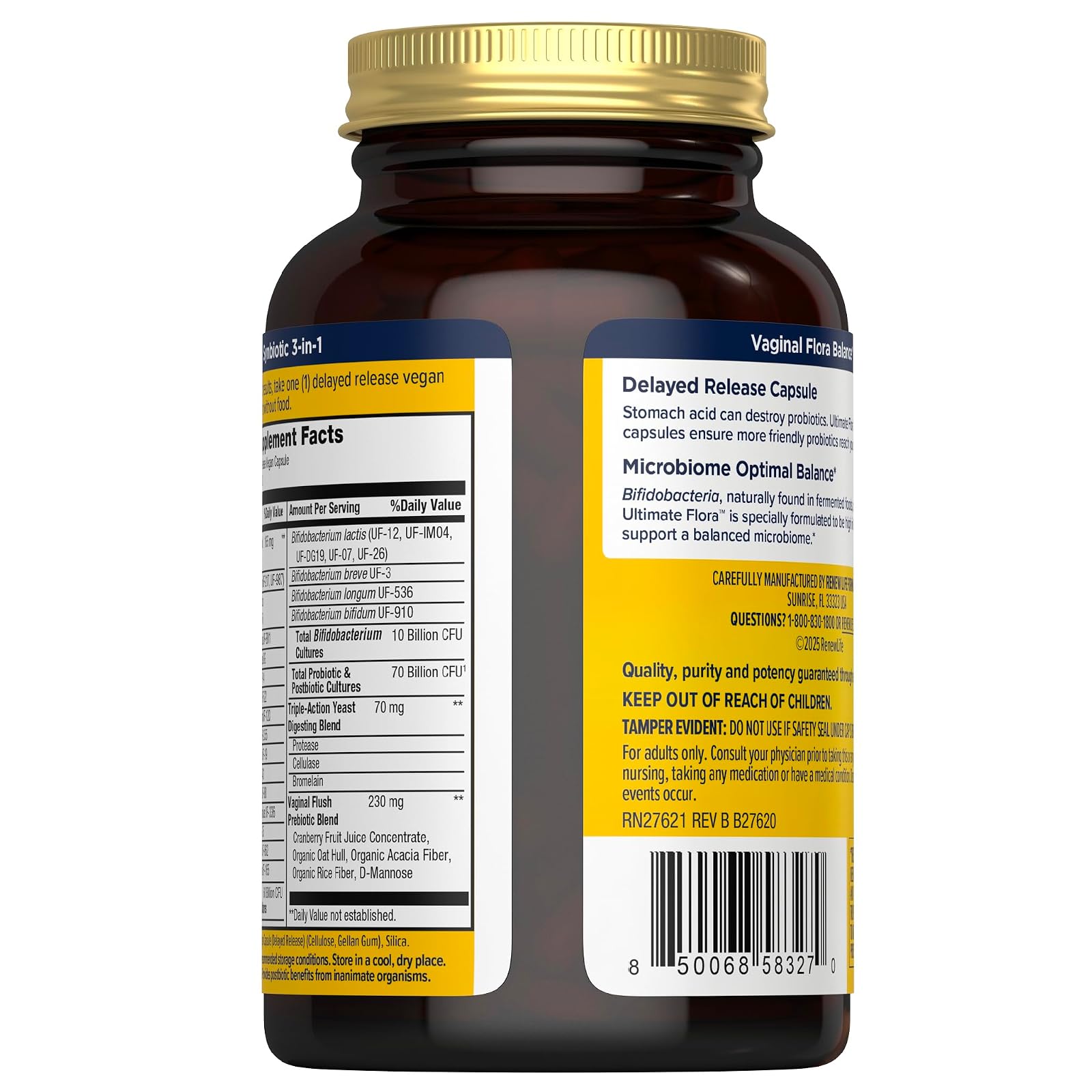 70 billion CFU kids probiotic capsules