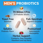 70 billion CFUs gut health formula