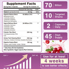 70 billion CFUs veggie capsules