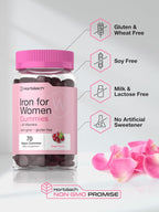 70 count iron gummies for health