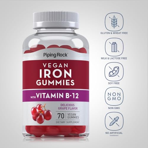 70 count iron gummy vitamins