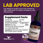 70 mcg selenium for immune support