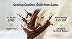 70 servings of chocolate protein