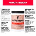 70 servings of electrolyte powder