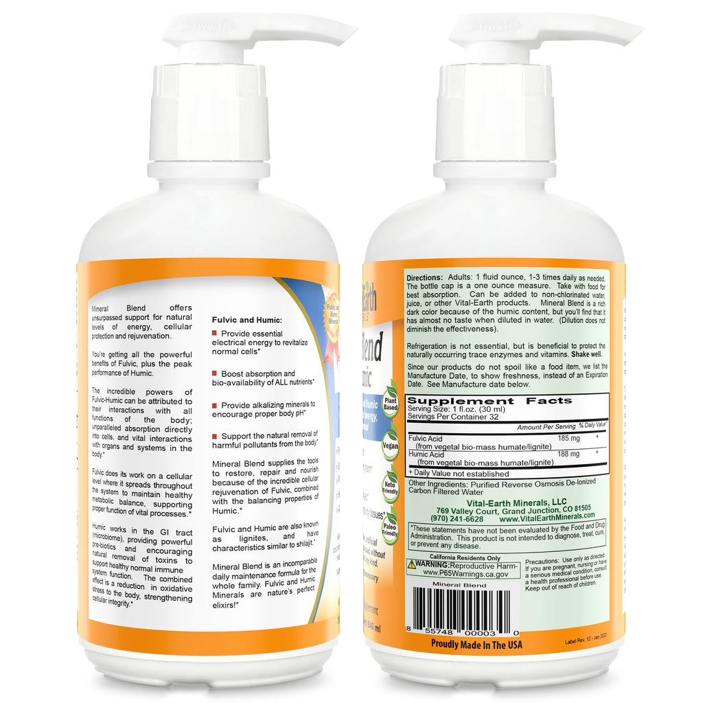 70+ trace minerals for vitality