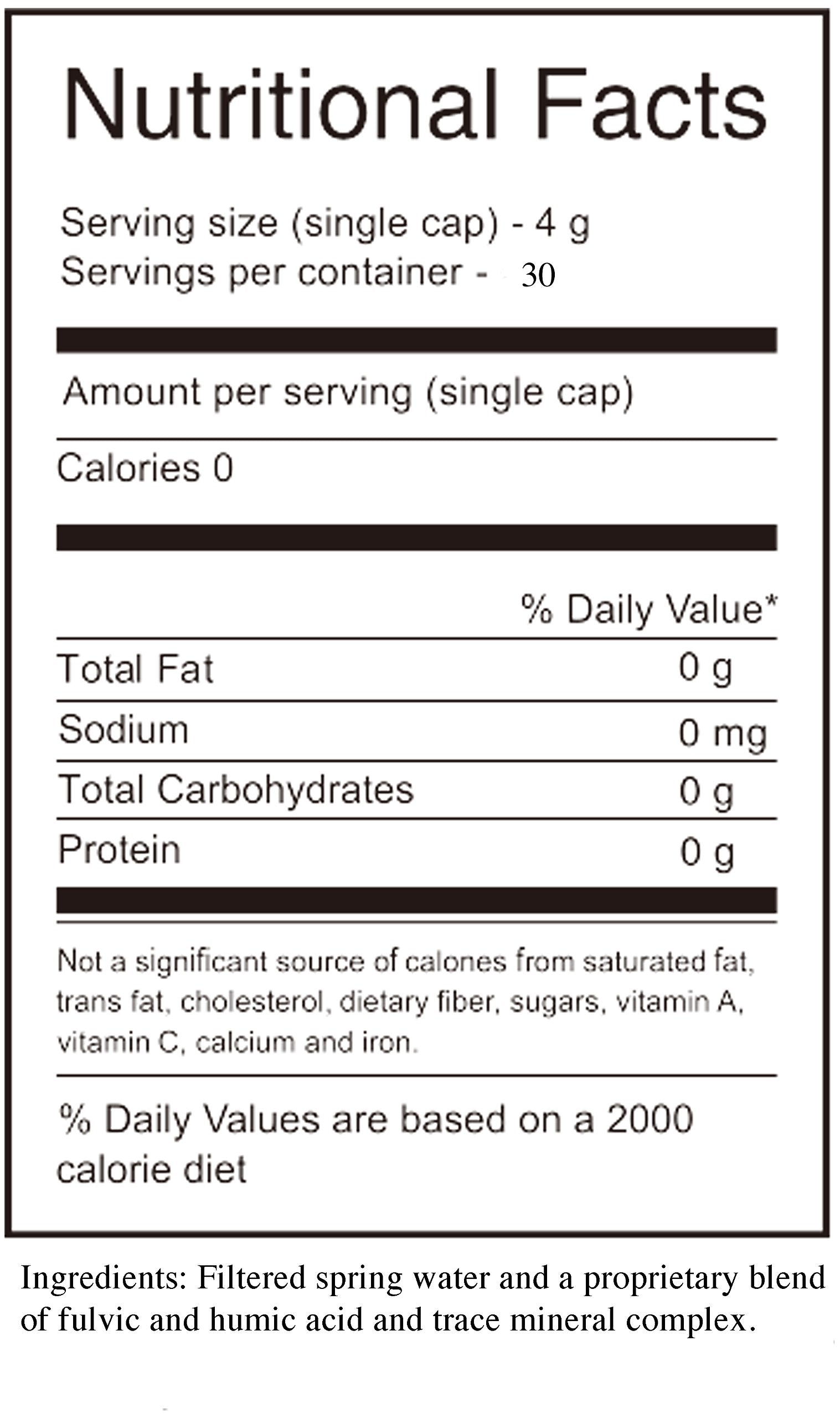70+ trace minerals supplement
