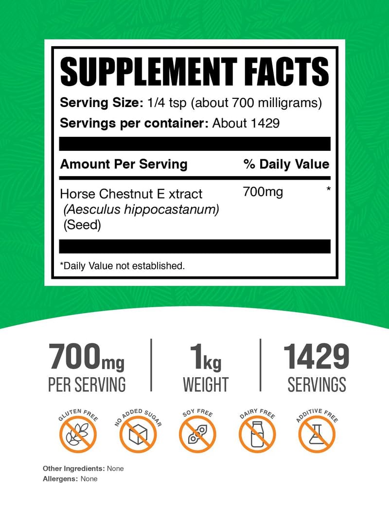 700 mg horse chestnut supplement