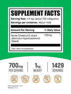 700 mg horse chestnut supplement