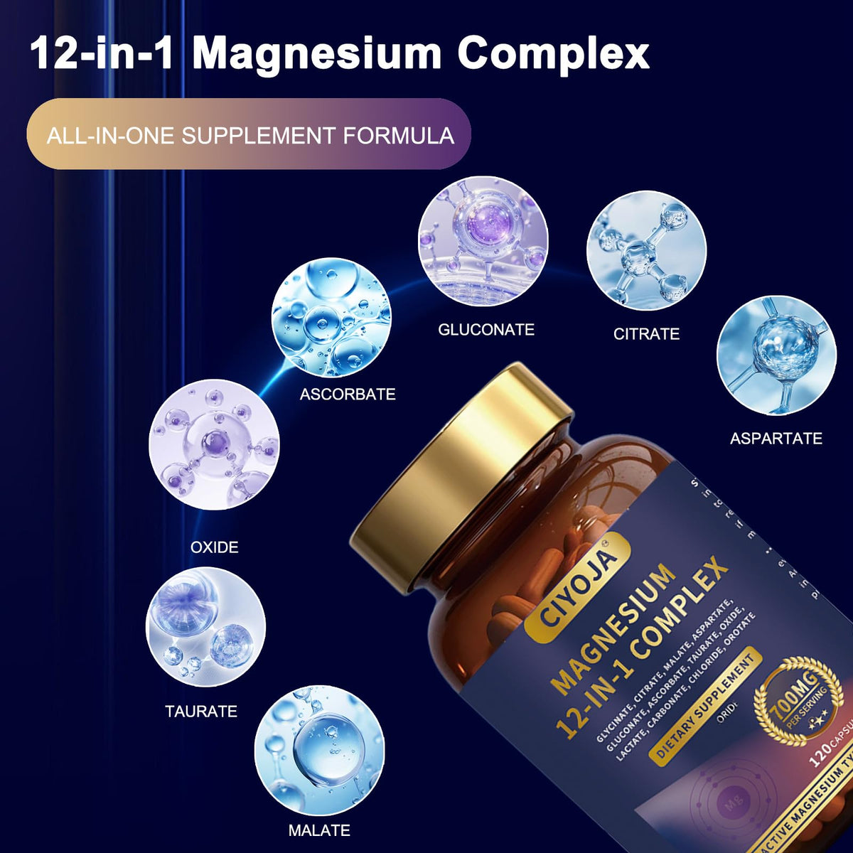 700 mg magnesium supplement benefits