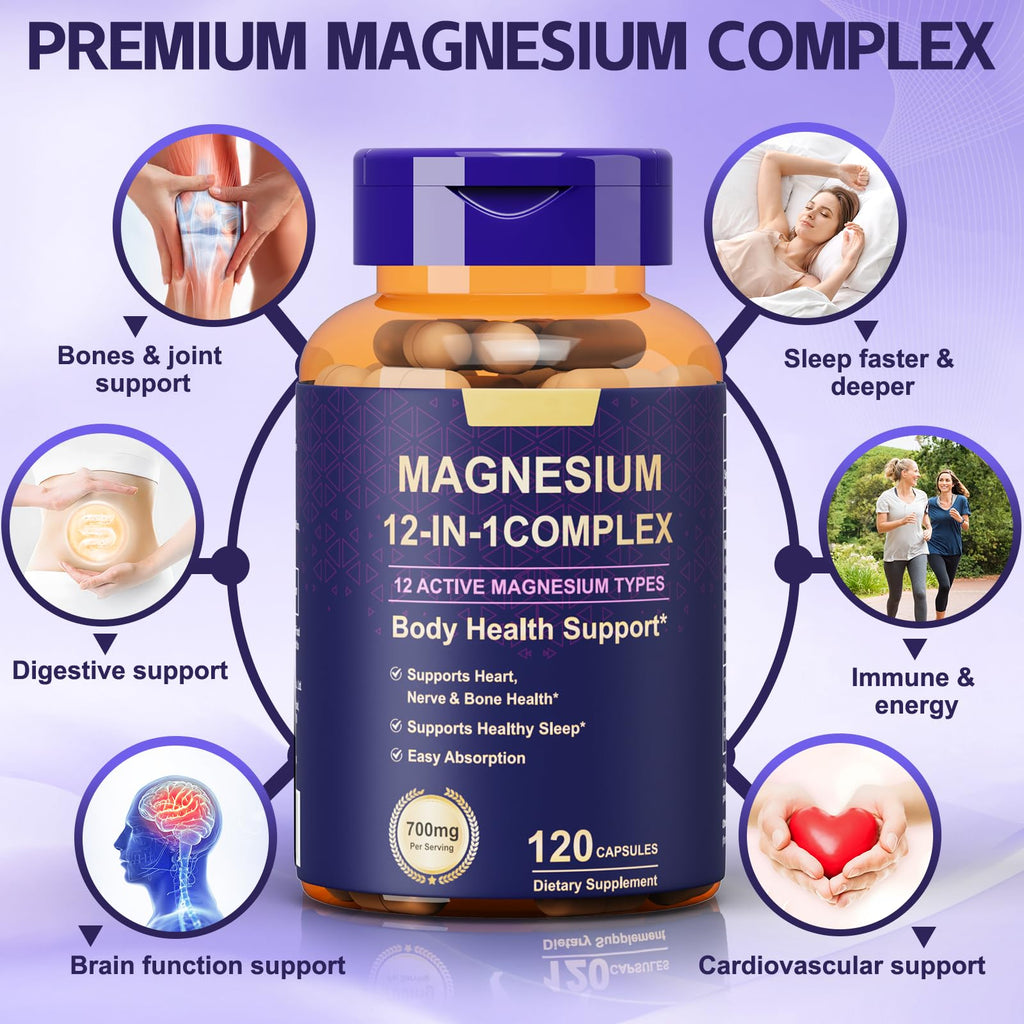 700 mg magnesium supplement benefits