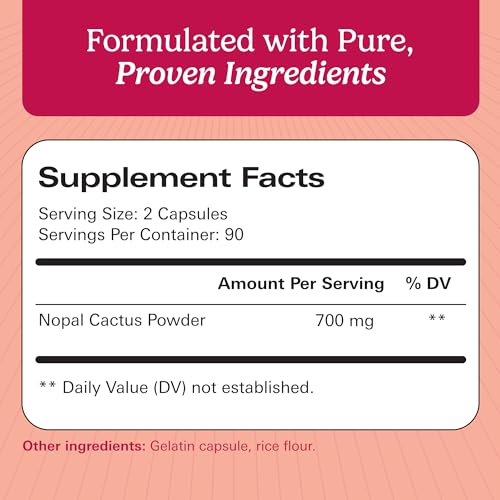 700 mg nopal cactus capsules