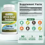 700 mg olive leaf capsules