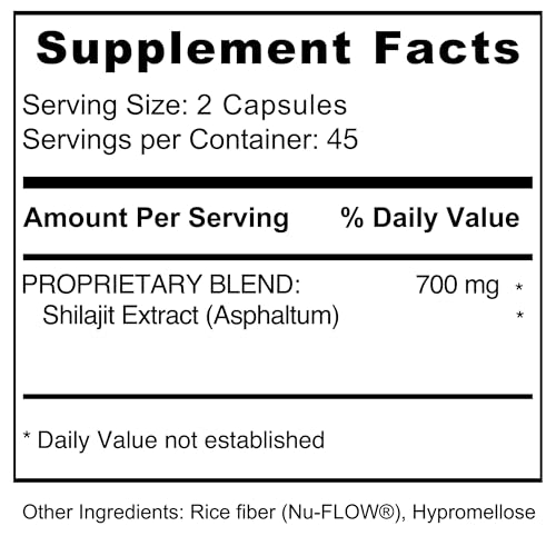 700 mg shilajit for enhanced performance
