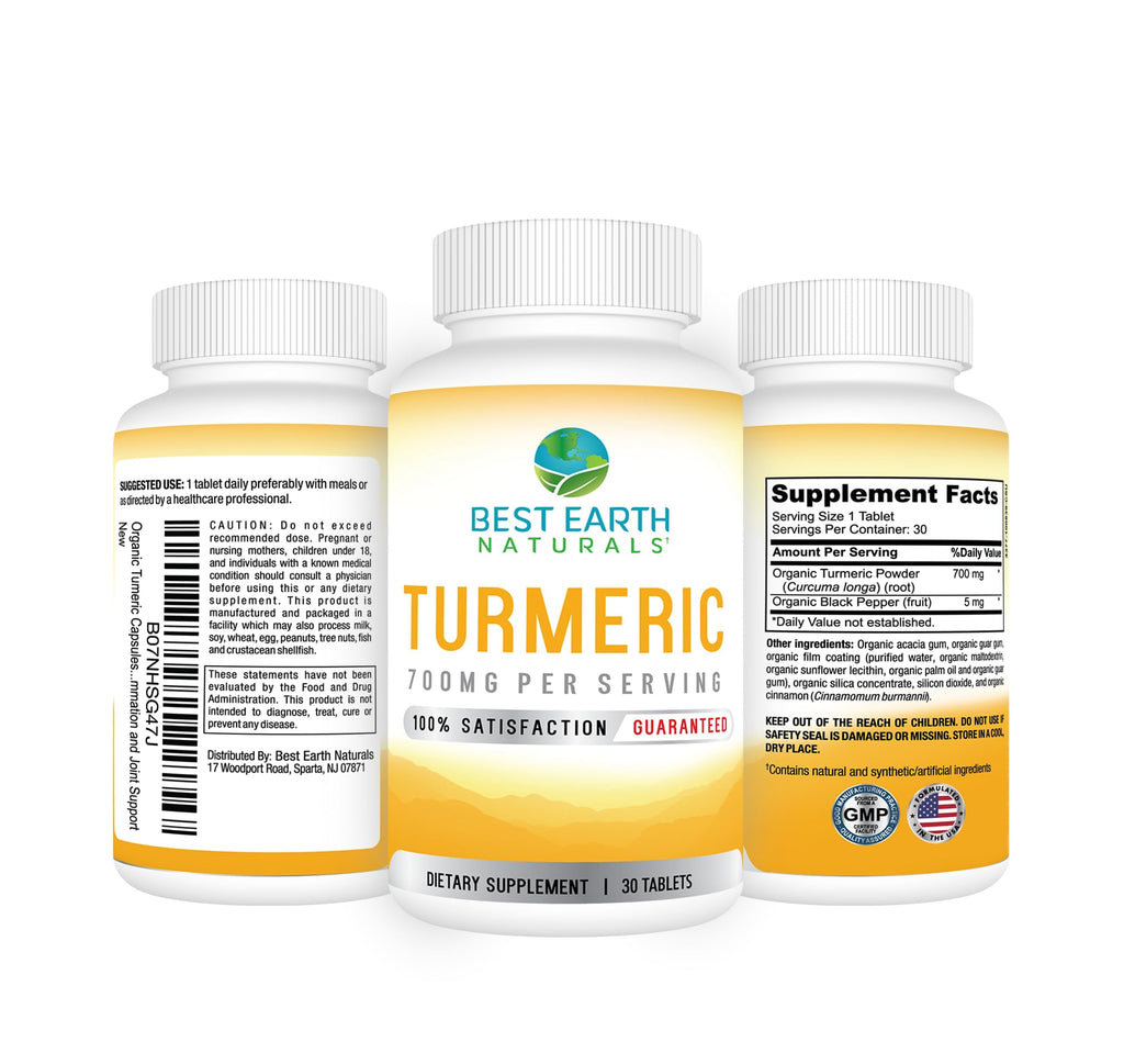 700 mg turmeric for natural relief