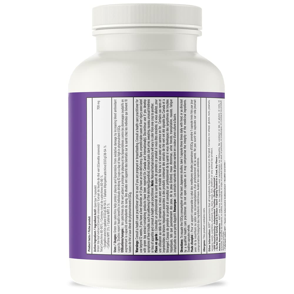 700mg green tea extract capsules