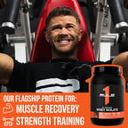 71 servings of whey protein