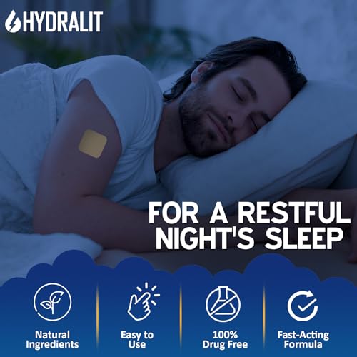 72 melatonin patches for restful sleep