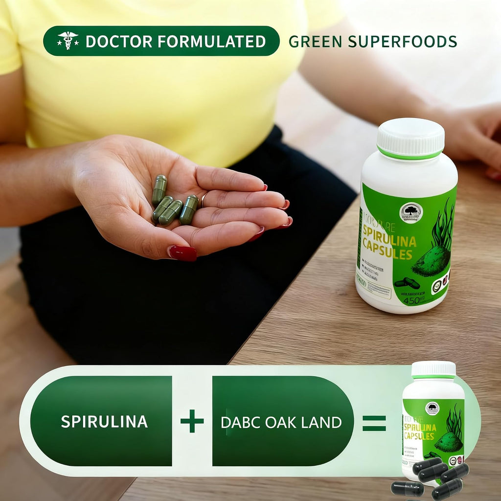 720 count spirulina for daily nutrition