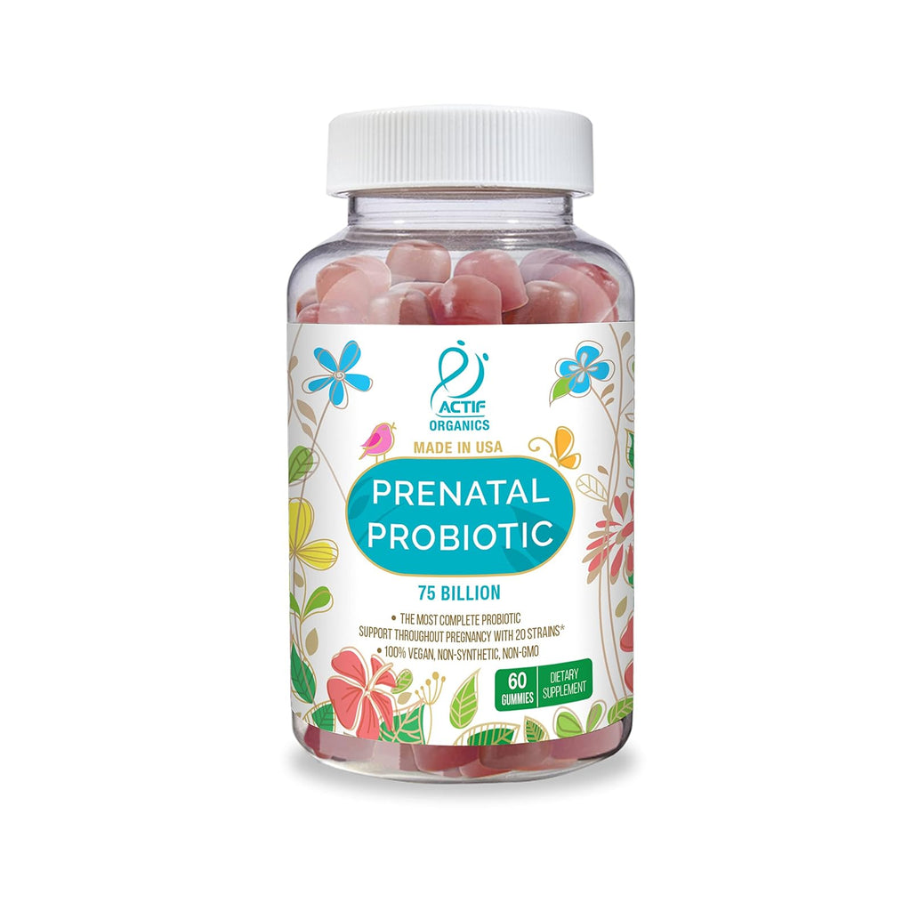 75 billion CFU prenatal vitamins for gut health