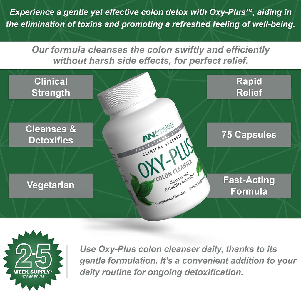 75 capsules for effective detox