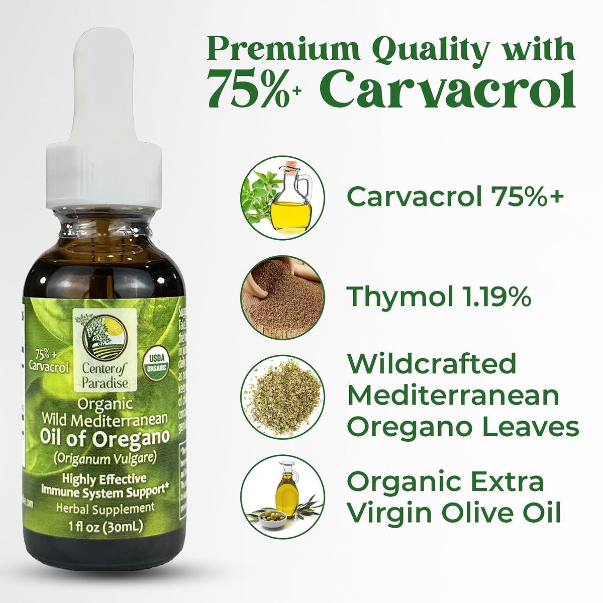75% carvacrol oregano oil benefits