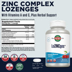 75 count cherry zinc lozenges