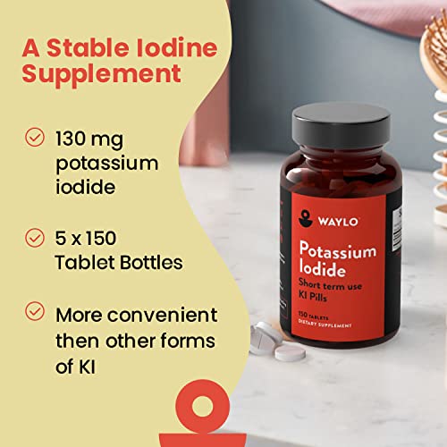 75 count potassium iodide for long-term use