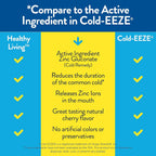75 count zinc lozenges for daily wellness