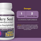 75 mg celery seed extract supplement