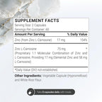 75 mg zinc L-Carnosine for wellness