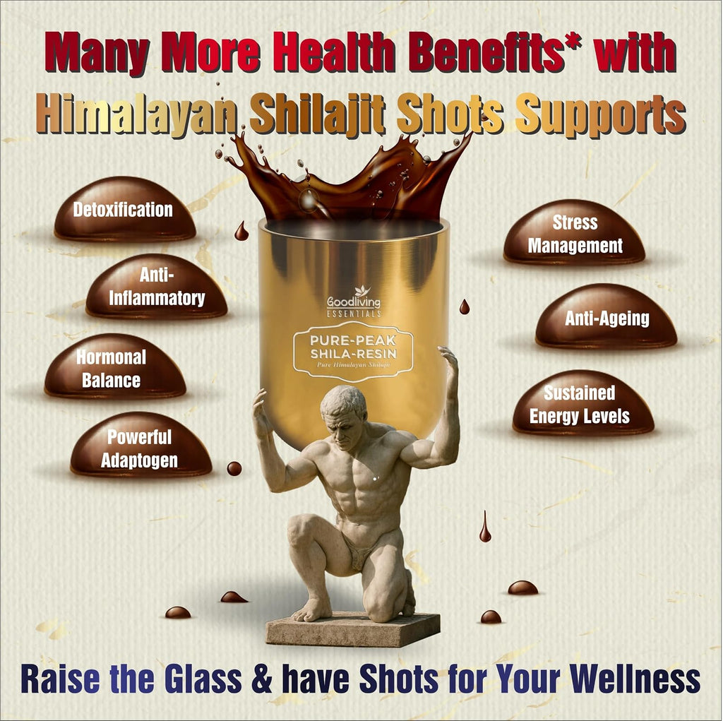 75 servings of Shilajit resin