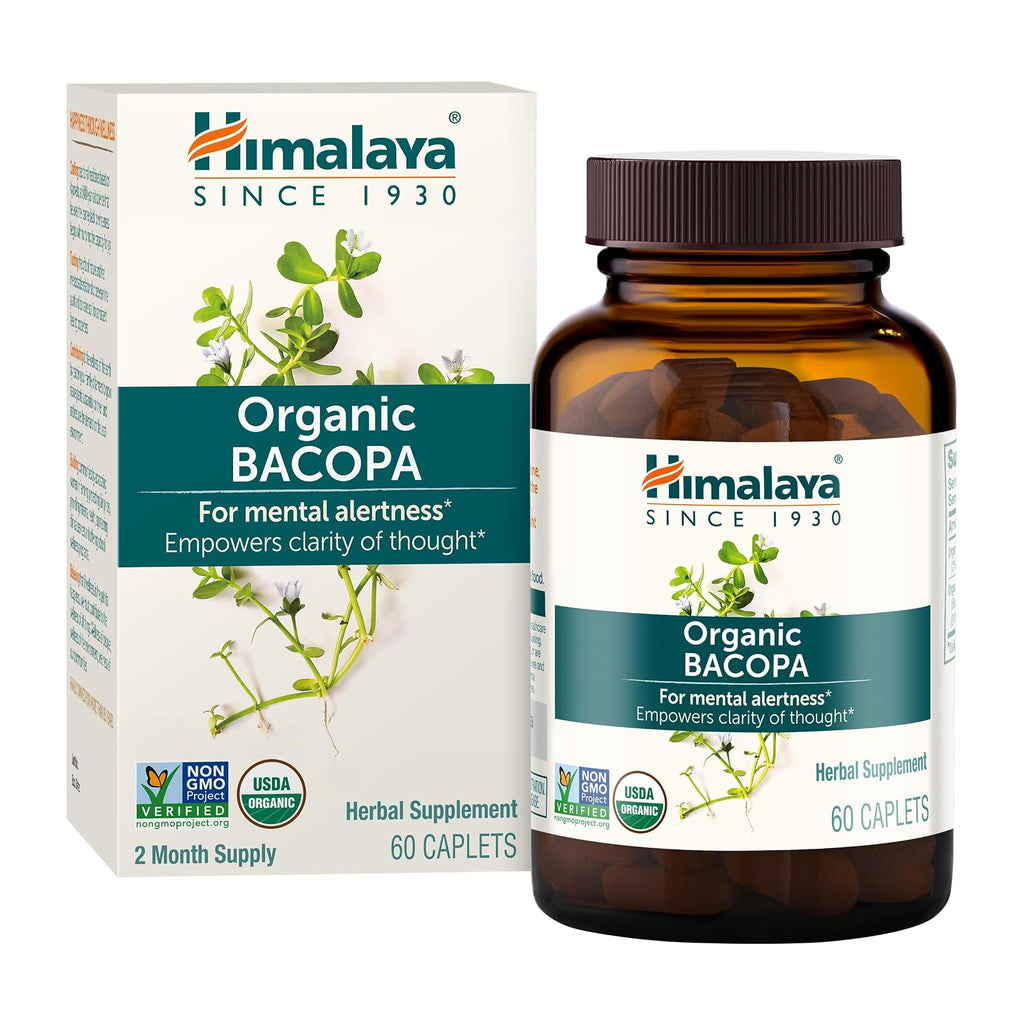 750 mg Bacopa Monnieri herbal supplement