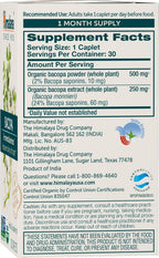 750 mg Bacopa Monnieri herbal supplement