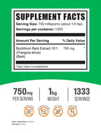 750 mg Buckthorn extract for wellness