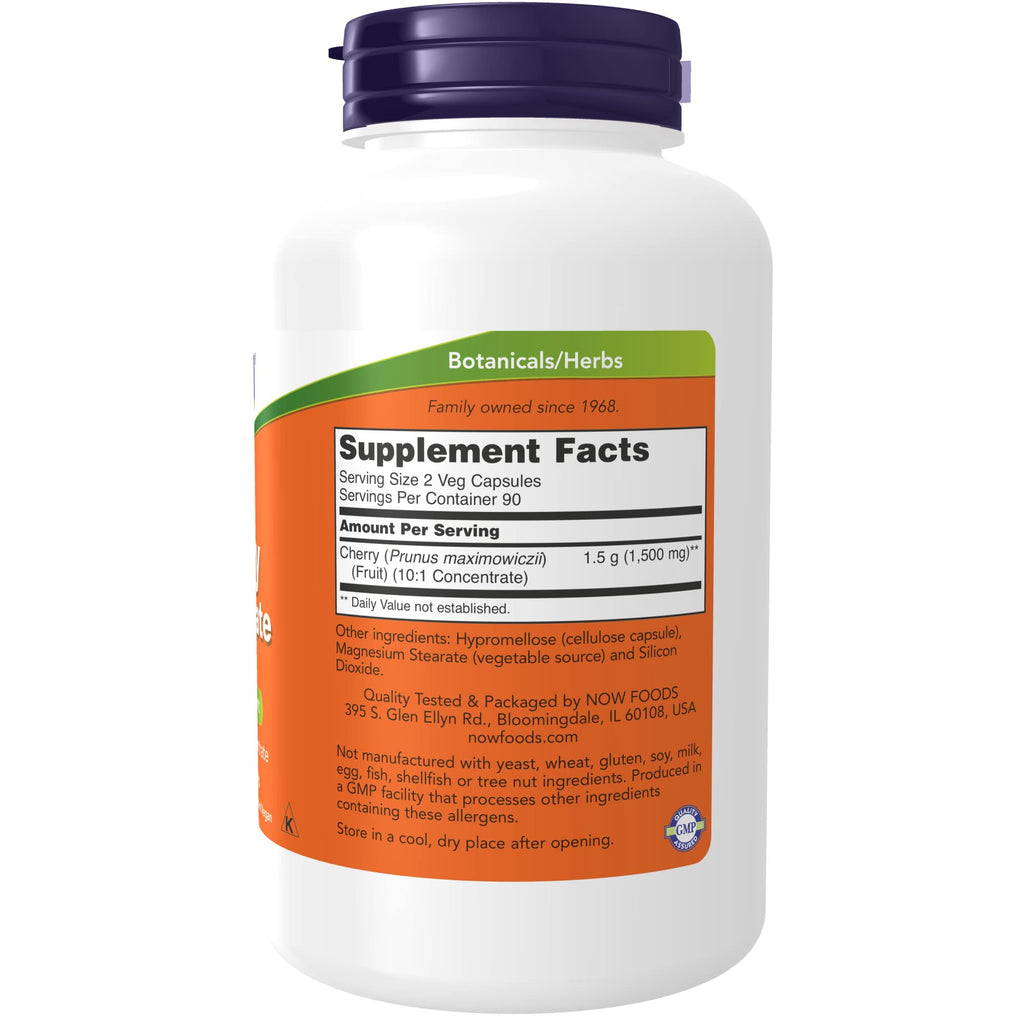 750 mg cherry concentrate health benefits