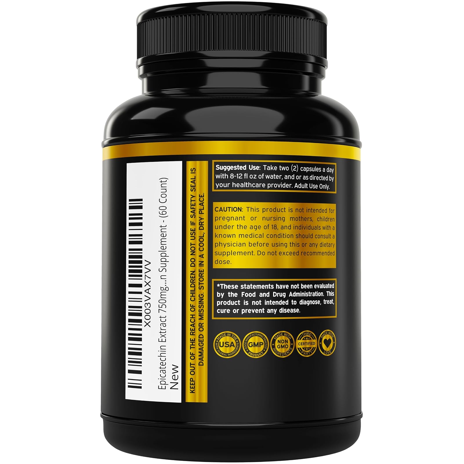 750 mg epicatechin extract benefits