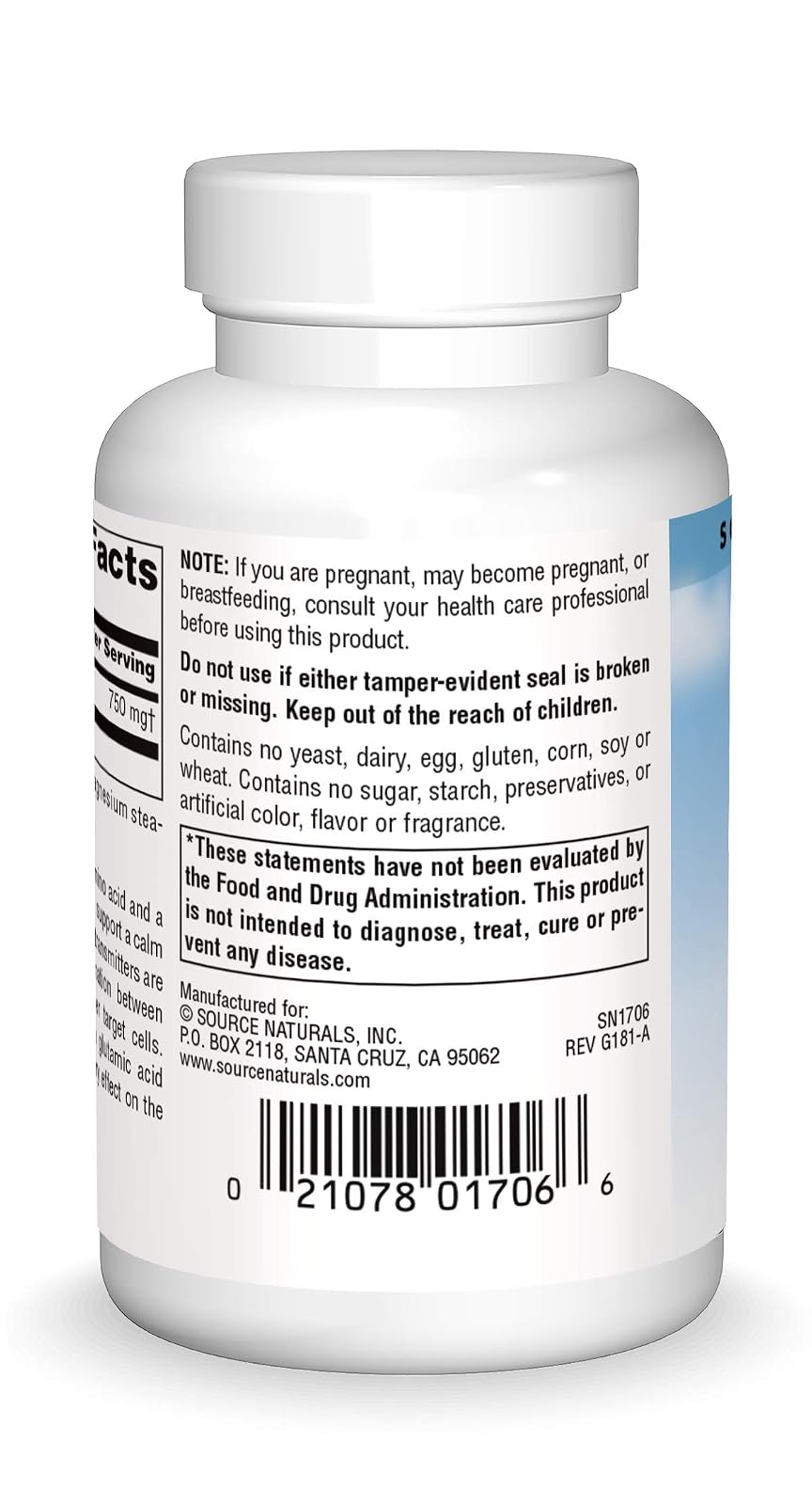 750 mg GABA capsules for stress relief