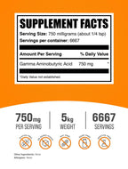 750 mg GABA supplement bulk