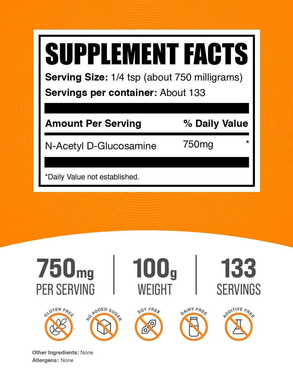 750 mg glucosamine for joint health