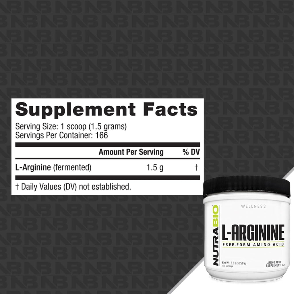 750 mg L-Arginine for muscle support