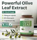 750 mg olive leaf capsules